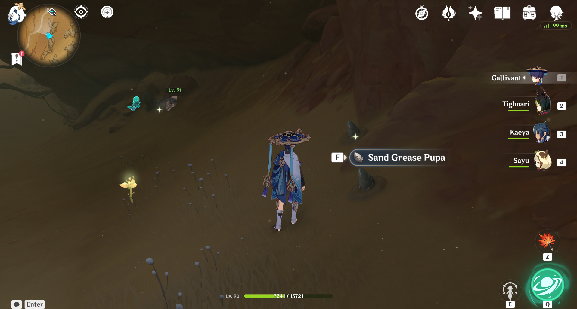 Genshin Impact | Sand Grease Pupa Location & Farm Routes - GameWith