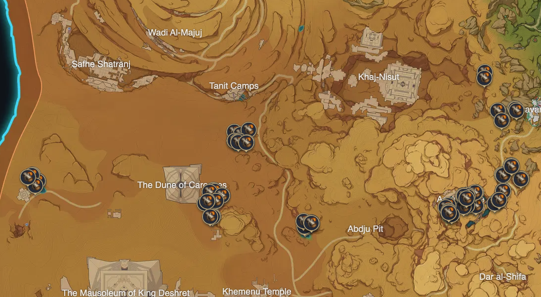 Genshin Impact | Wood Materials List Tree Locations & How To Get - GameWith