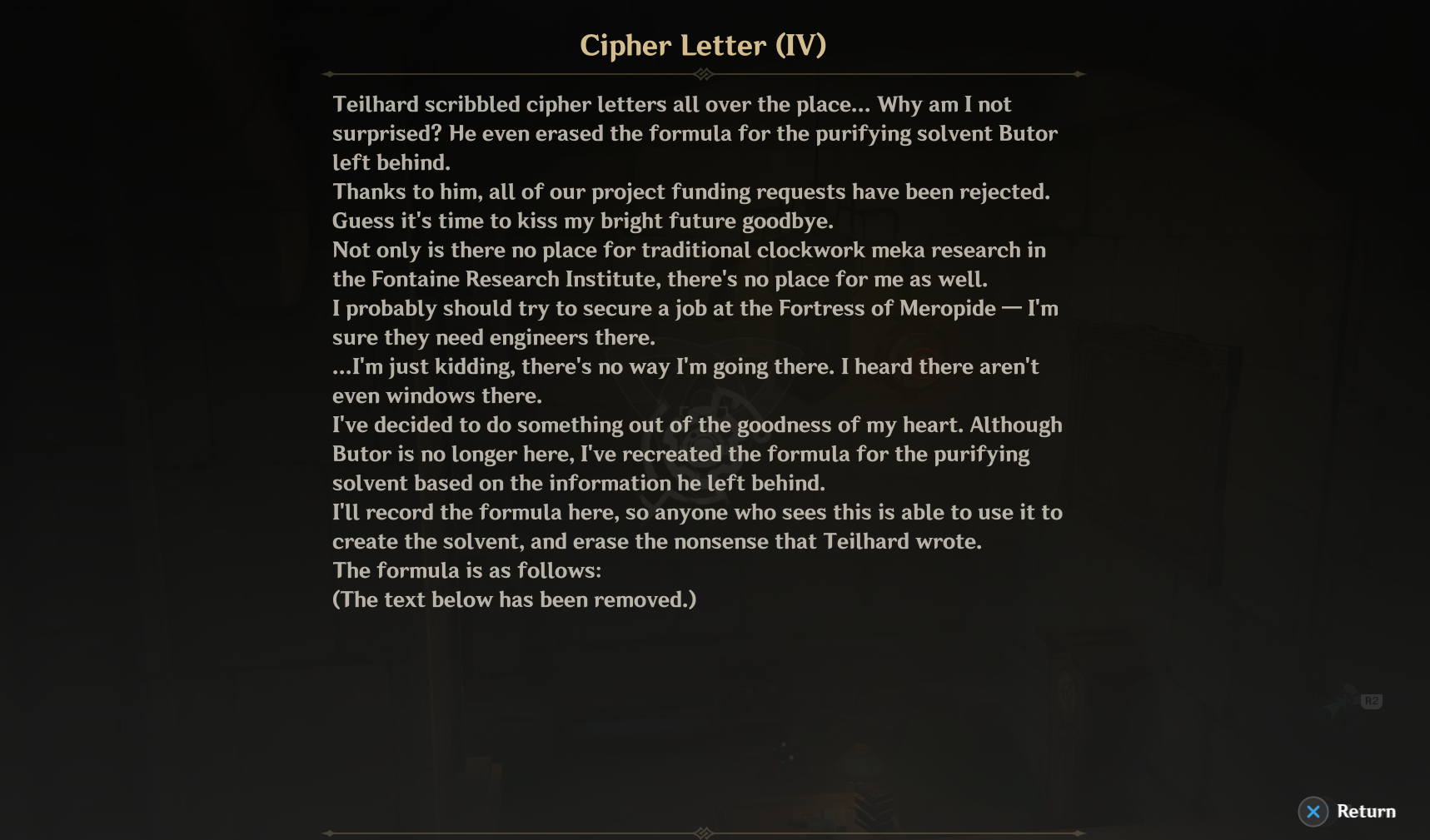 Genshin Impact | Cipher Letter Locations & Achievement Guide - GameWith