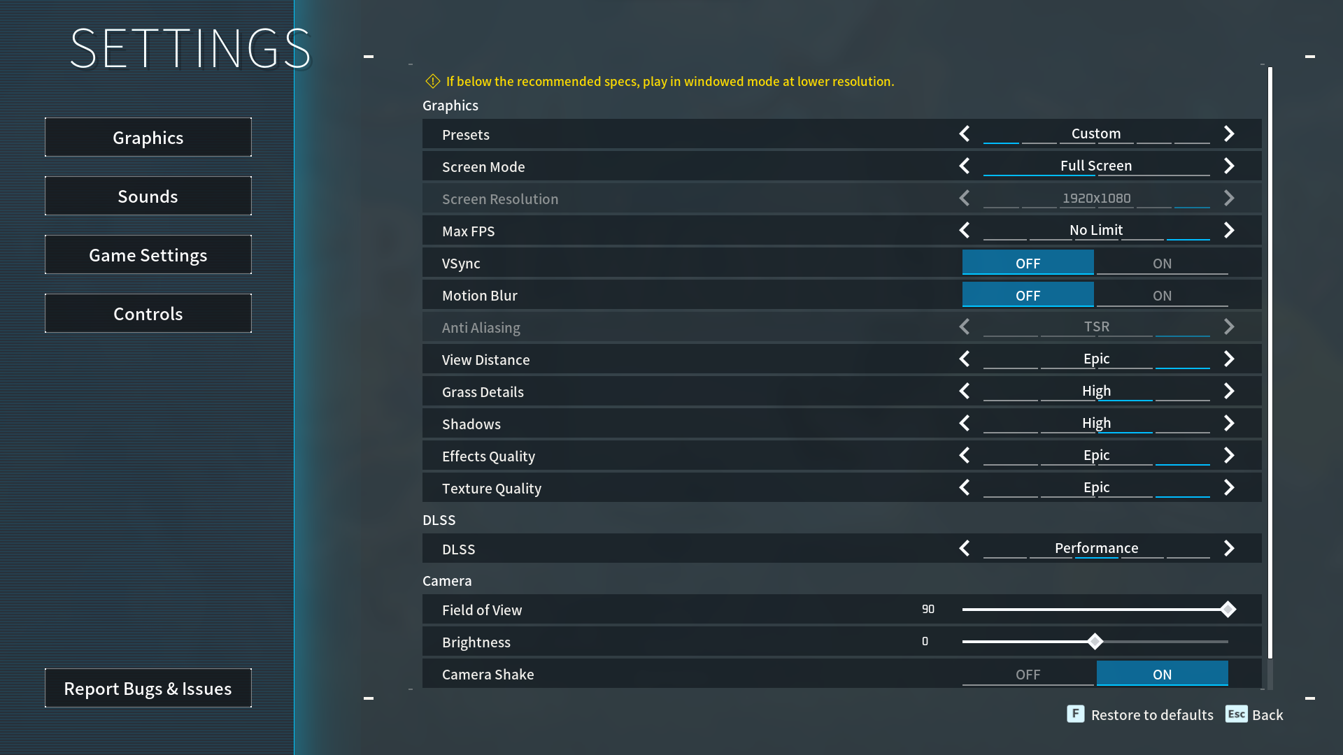 Palworld | Best Game Setting Guide - GameWith