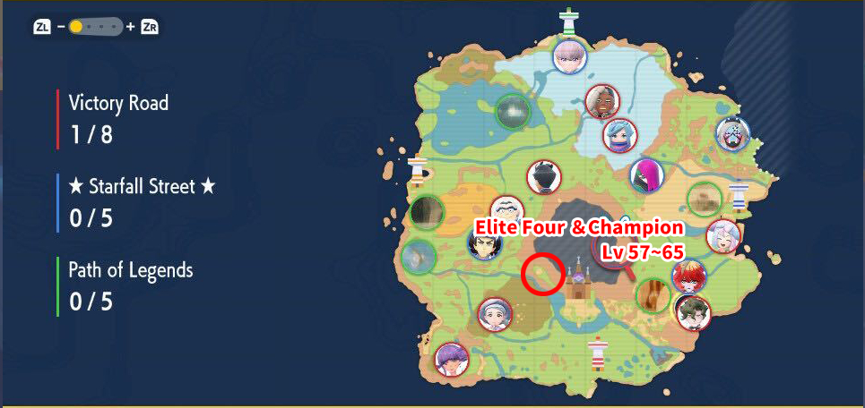 Pokemon Scarlet and Violet | Victory Road Order Guide | Pokemon SV ...