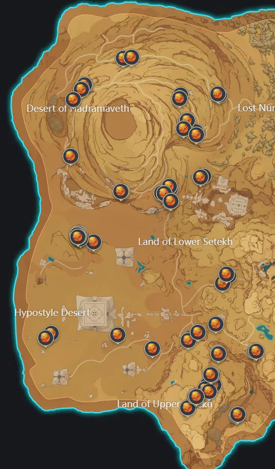 Genshin | Flaming Flower Stamen Location & How To Farm | Genshin Impact ...