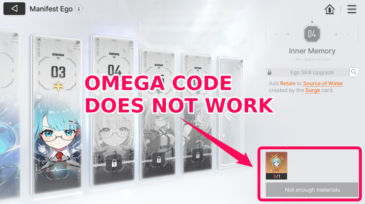 Chaos Zero Nightmare | Omega Code - How To Get And Use | CZN - GameWith