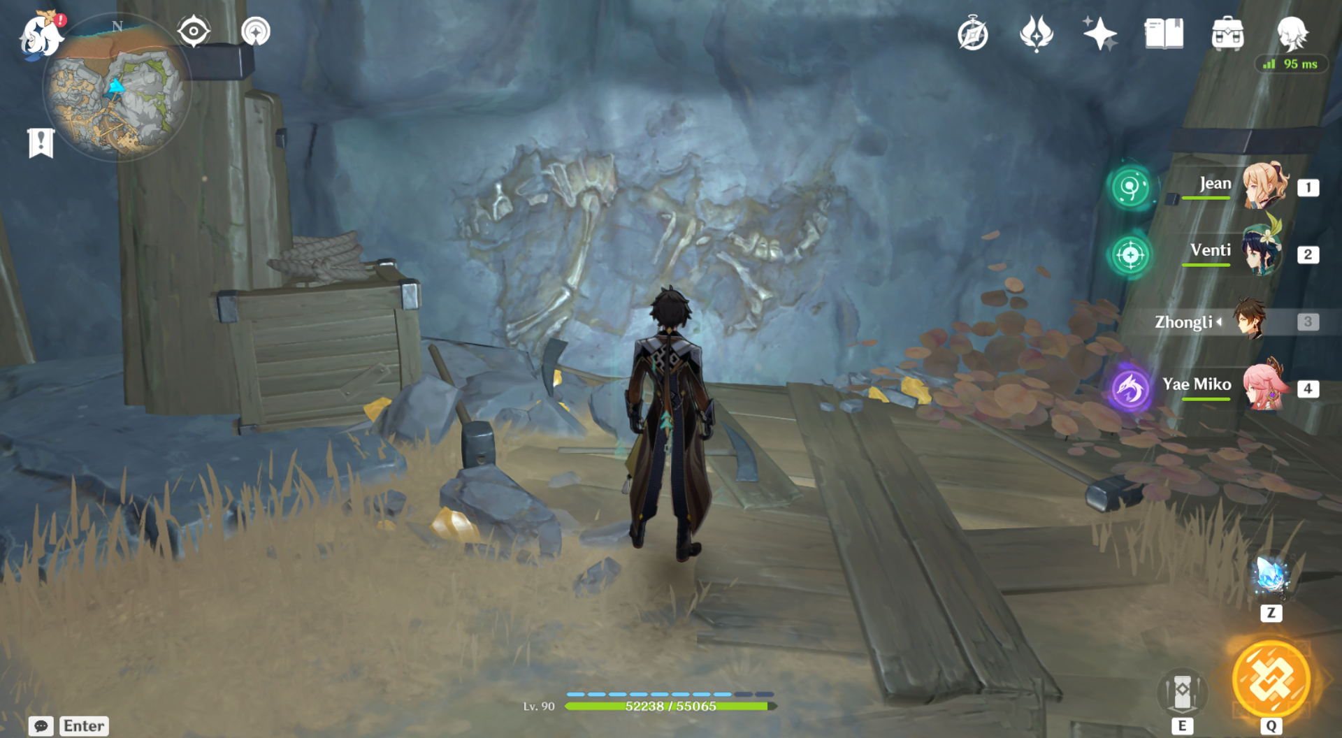 Genshin Impact | Paleontological Investigation in The Chasm Quest Guide ...