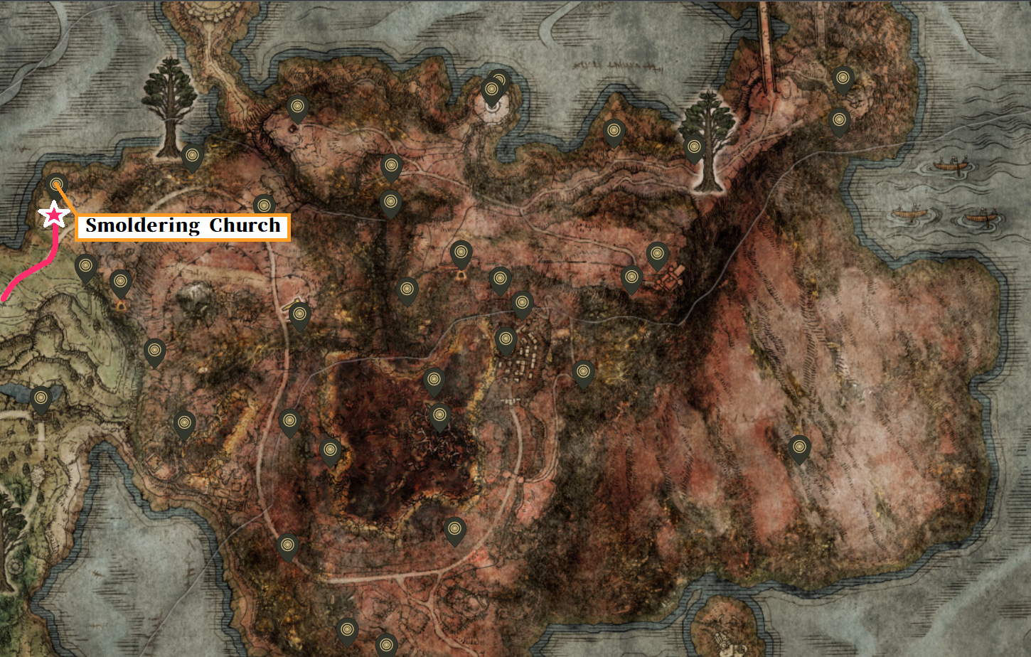 Elden Ring | Caelid Map & Bosses Guide - GameWith