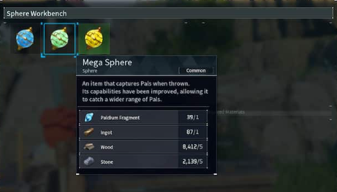Palworld | Sphere Workbench - How to Craft and Unlock - GameWith