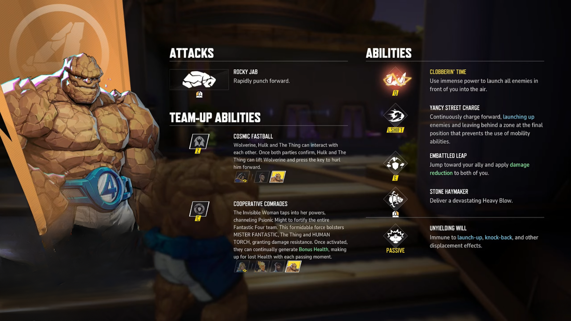 Marvel Rivals | The Thing Guide: How to Play, Abilities, Tier Rank and Expert Tips - GameWith