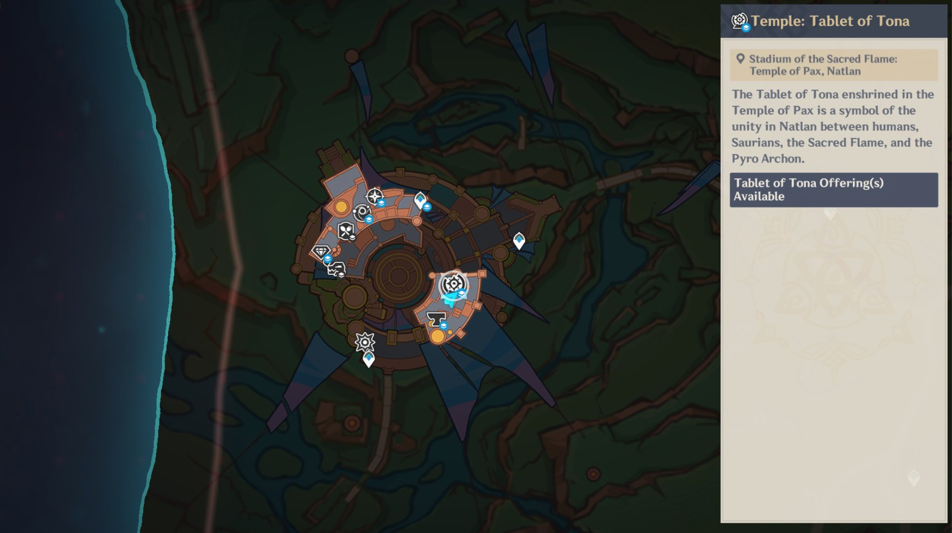 Genshin Impact | Tablet Of Tona (Tona's Flame) Location & Natlan ...