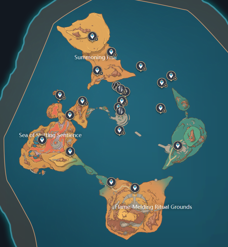 Genshin Impact | Atocpan Area Guide Map & Features - GameWith