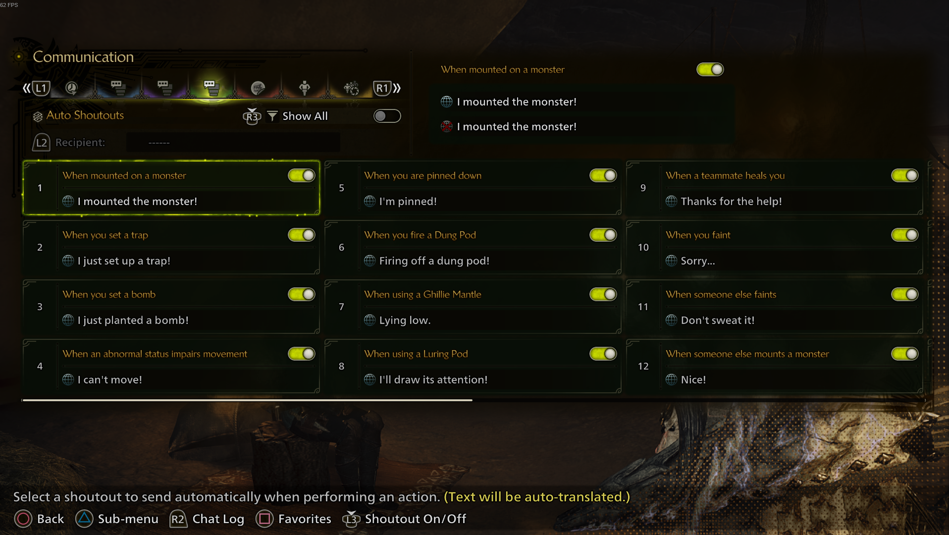 MH Wilds | How to Edit and Change Shoutouts | Monster Hunter Wilds ...