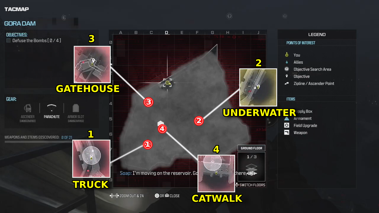 MW3 | All Gora Dam Bomb Locations - Where To Find All Bombs | CoD Modern Warfare 3 2023 - GameWith