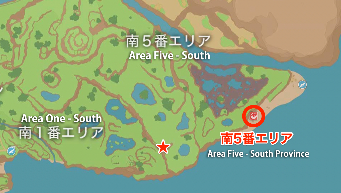 Pokemon Scarlet and Violet | Stake Locations & Map - Lesser Legendary ...
