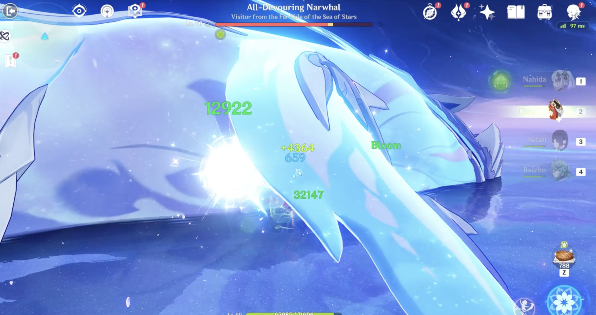 Genshin Impact | All-Devouring Narwhal Location & Drops - GameWith