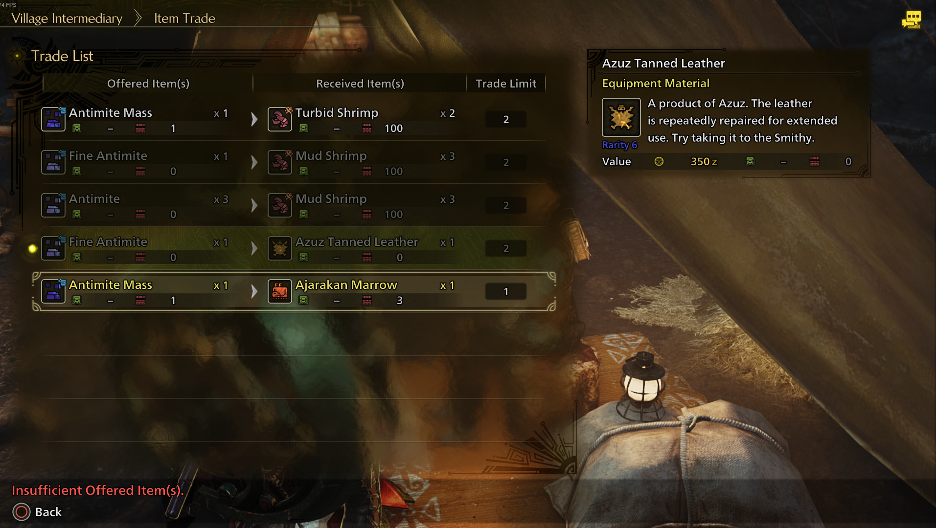 MH Wilds | Azuz Tanned Leather - How to Get & Use | Monster Hunter ...