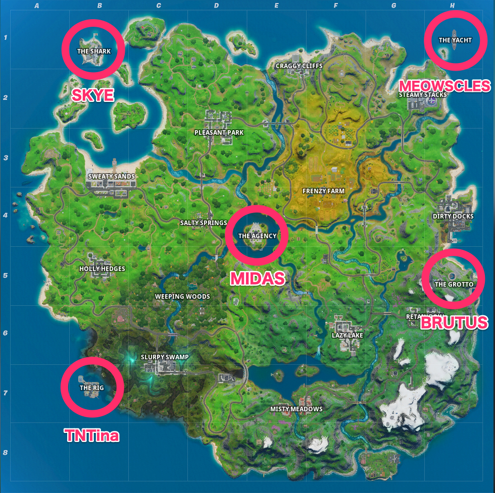 Fortnite | Season 2 Map Updates & New Locations - GameWith