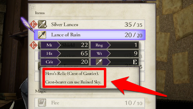 FE3H | How to Get Hero Relics | Fire Emblem Three Houses - GameWith
