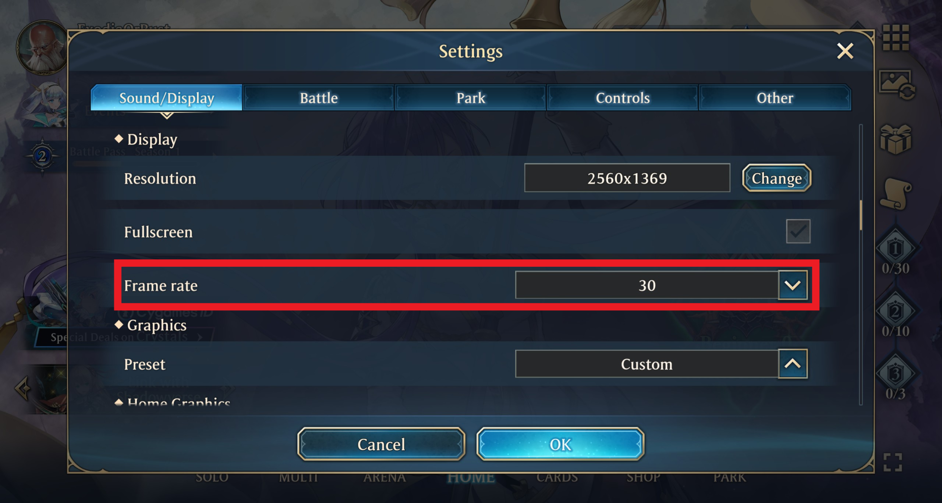 Shadowverse: Worlds Beyond | How to Change Settings - GameWith