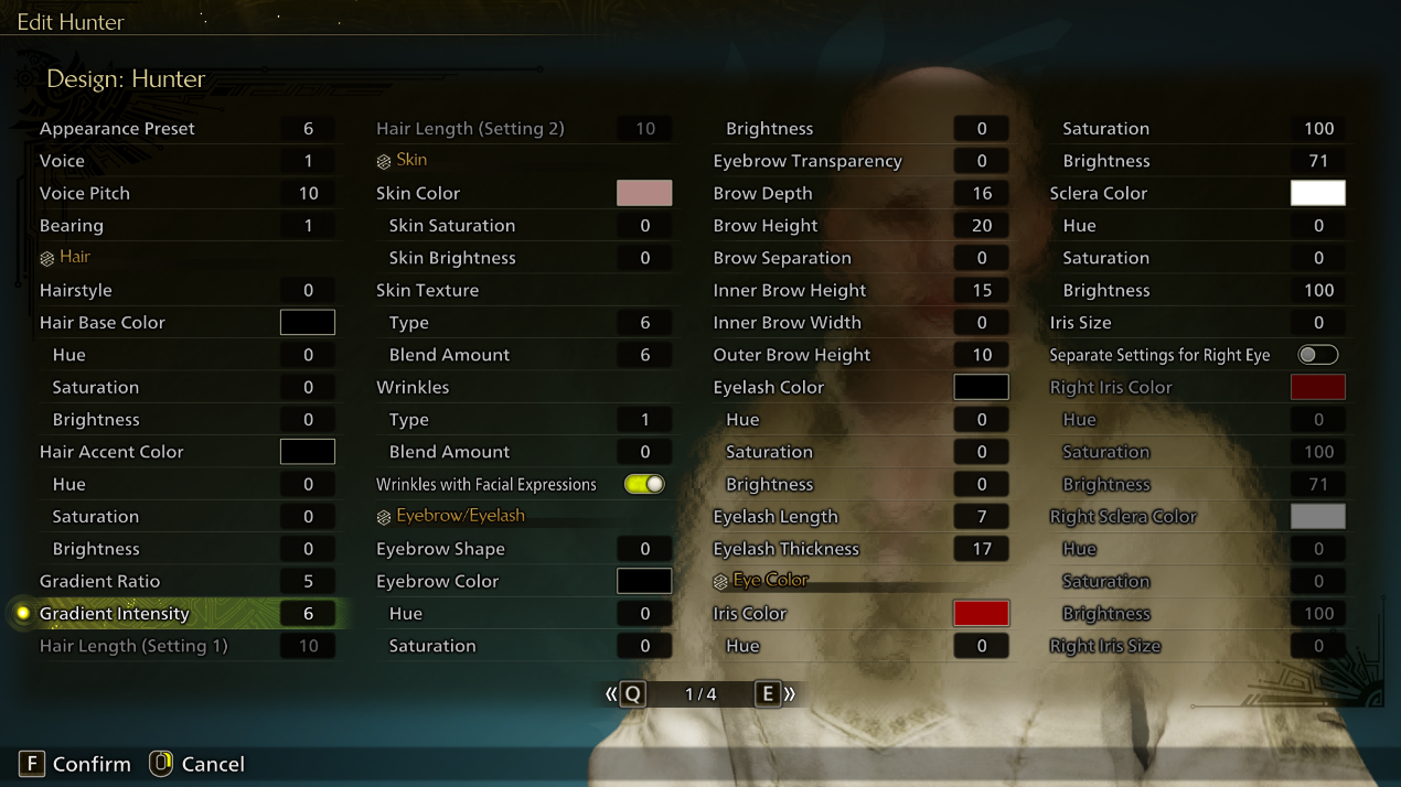 MH Wilds | Female & Male Character Creation Presets Recipes | Monster ...