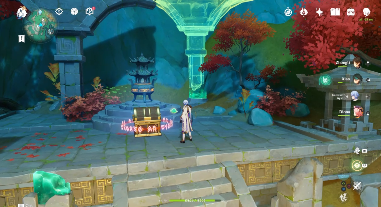 Genshin Impact | Jade Fragment Location & Diffuser Inscription Puzzle ...