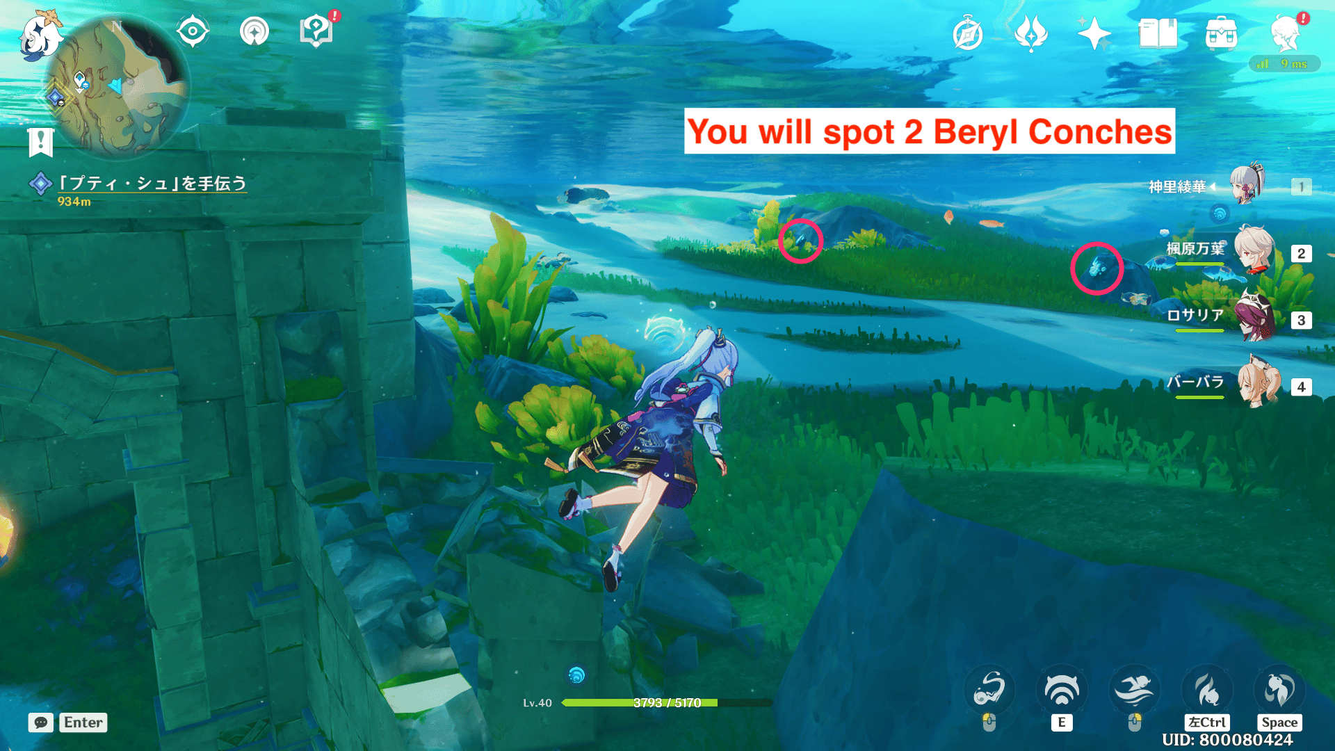 Genshin Impact | Beryl Conch Location & How To Get - GameWith