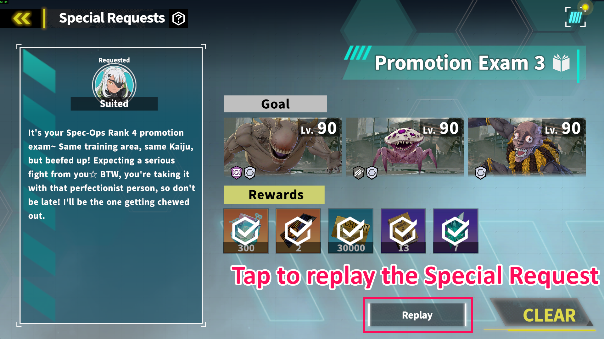 Special Requests Guide - How to Unlock & Rewards | Kaiju No. 8 The Game ...