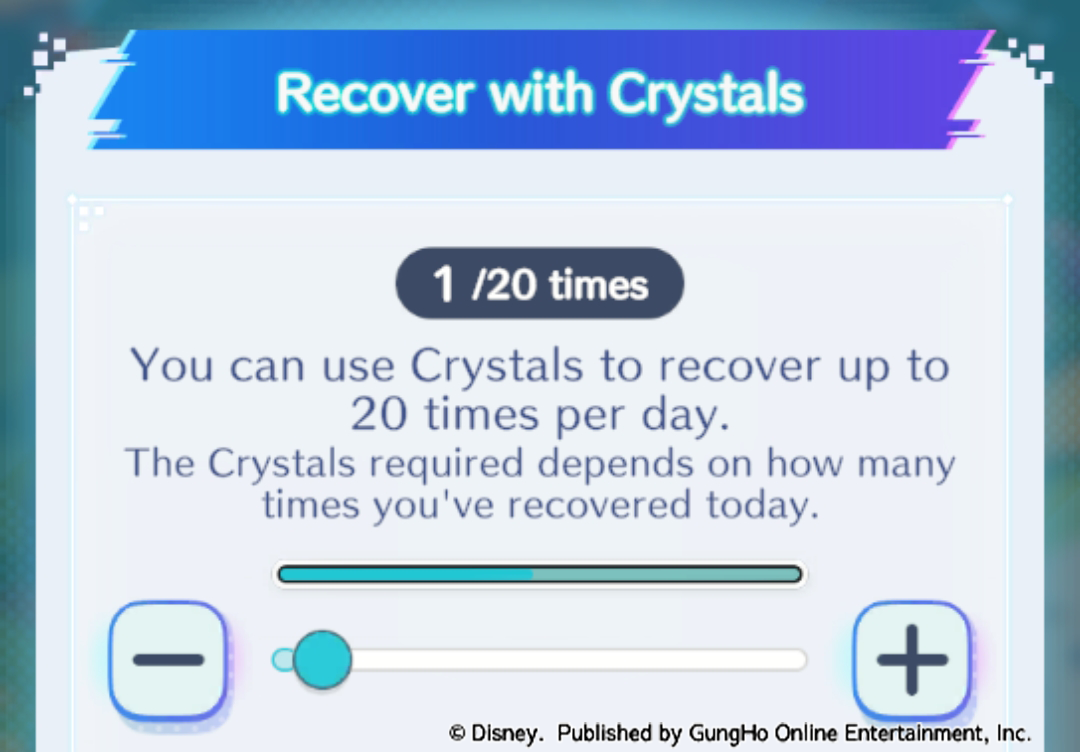 How to Increase Stamina Limit and How to Recover | Disney Pixel RPG ...