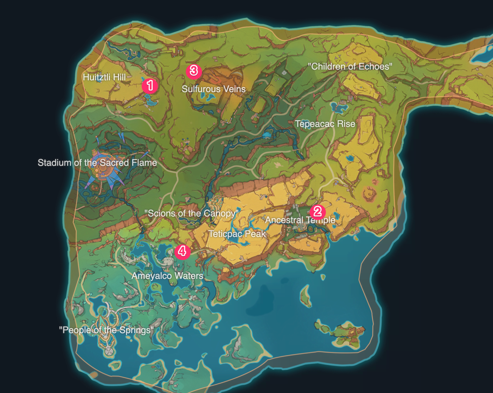 Genshin Impact | Ancient Chronicle Of The Dreamseeker Priest Locations & Achievement Guide ...