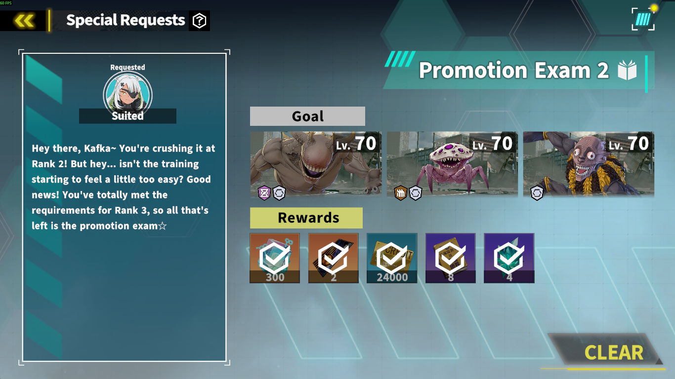 Promotion Exam 2 Guide - Unlock Conditions and Recommended Team | Kaiju No. 8 The Game - GameWith