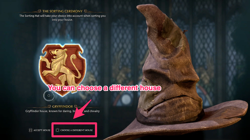 Hogwarts Legacy | Sorting Ceremony And Choices Of House Test - GameWith