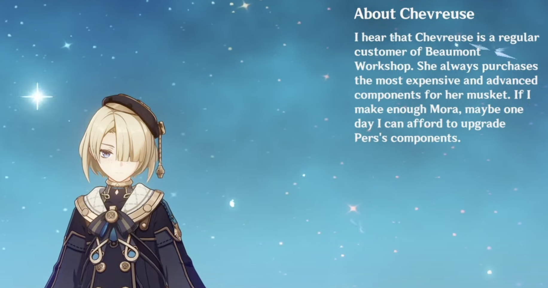 Genshin Impact | Chevreuse Voice Actor & Lore - GameWith