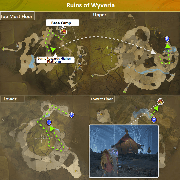 MH Wilds | Full Map Guide | Monster Hunter Wilds - GameWith