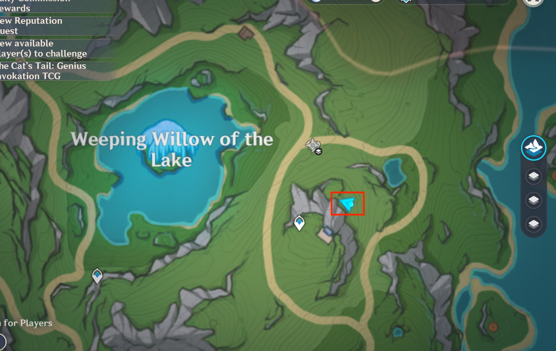 Genshin Impact | Rouge's Writings & Treasure Location - GameWith