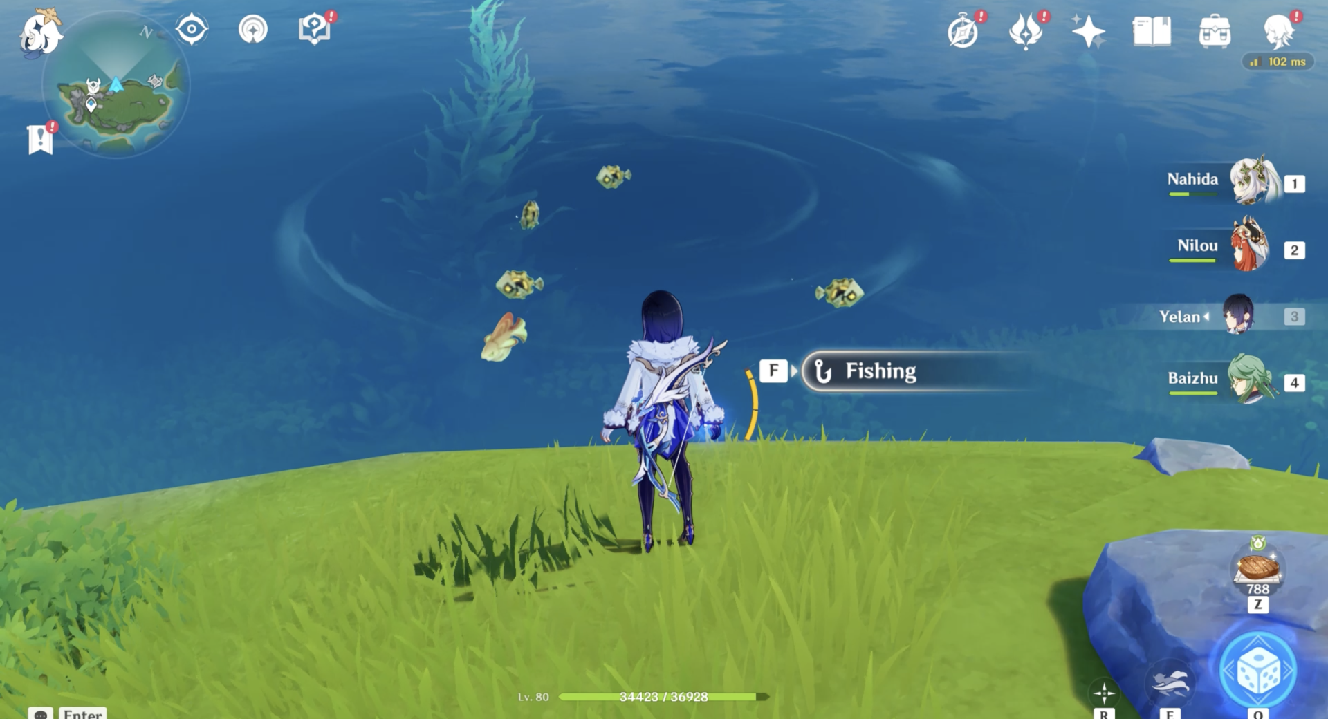 Genshin Impact | Fontaine Fishing Spots & Fishing Association Location ...