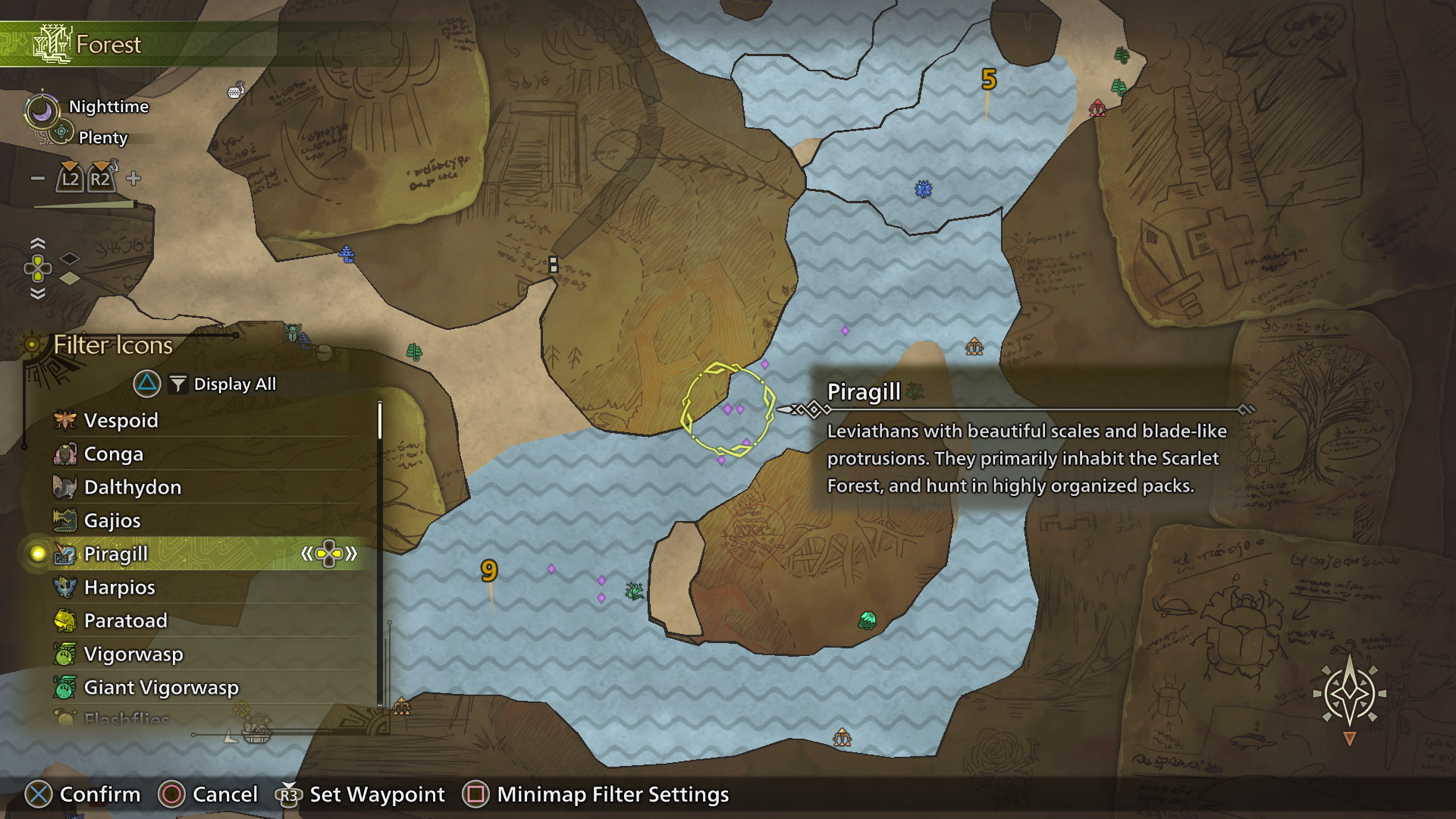 MH Wilds | Piragill Locations and Dropped Materials | Monster Hunter ...