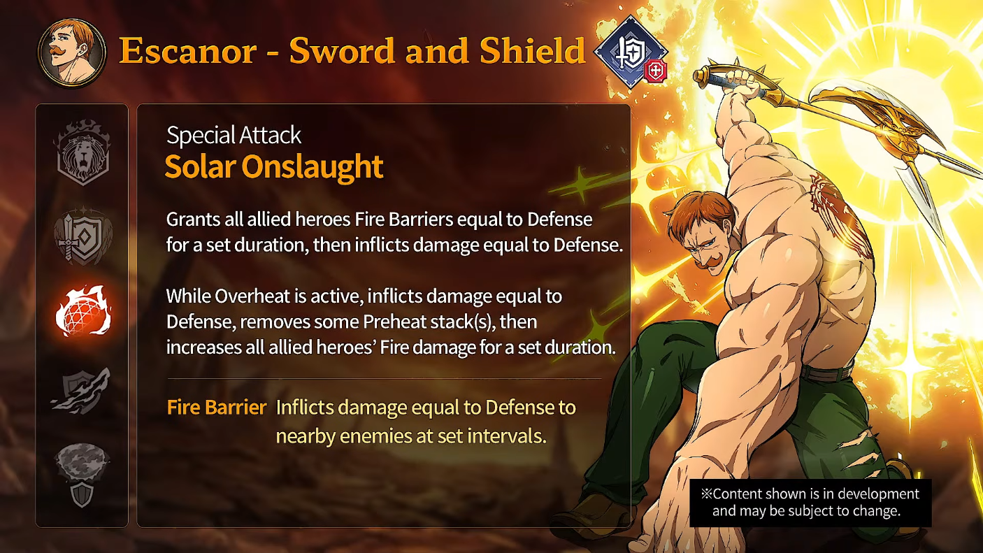7DS Origin | Escanor Release Date & Character Guide | The Seven Deadly ...