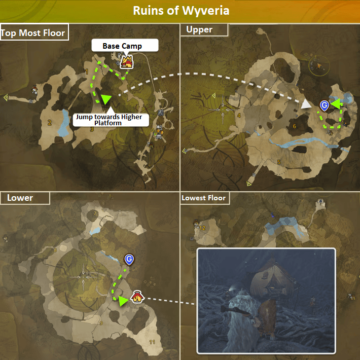 MH Wilds | Full Map Guide | Monster Hunter Wilds - GameWith