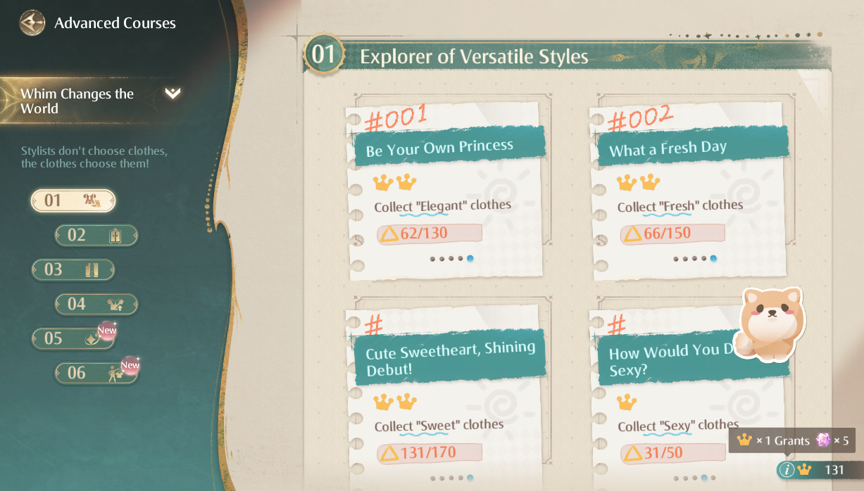 Infinity Nikki | How to Raise Stylist Rank - Advanced Courses - GameWith