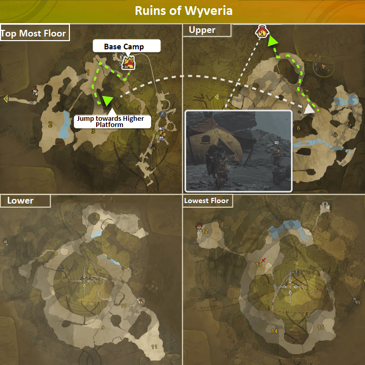 MH Wilds | Full Map Guide | Monster Hunter Wilds - GameWith