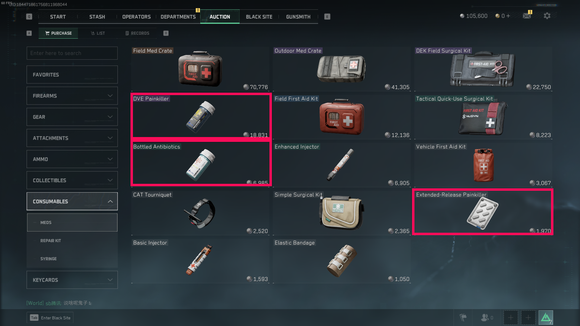 Delta Force | List of Item Effects - How to Heal HP and Injuries - GameWith