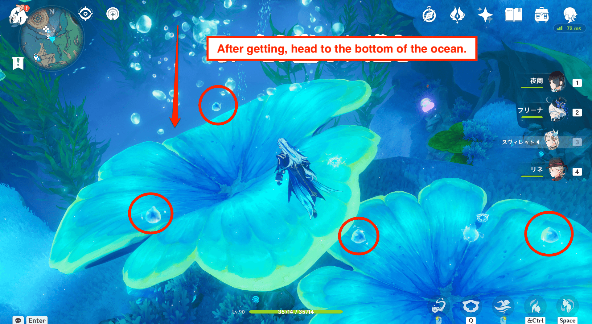 Genshin Impact | Spring Of The First Dewdrop Location & Farm Routes ...
