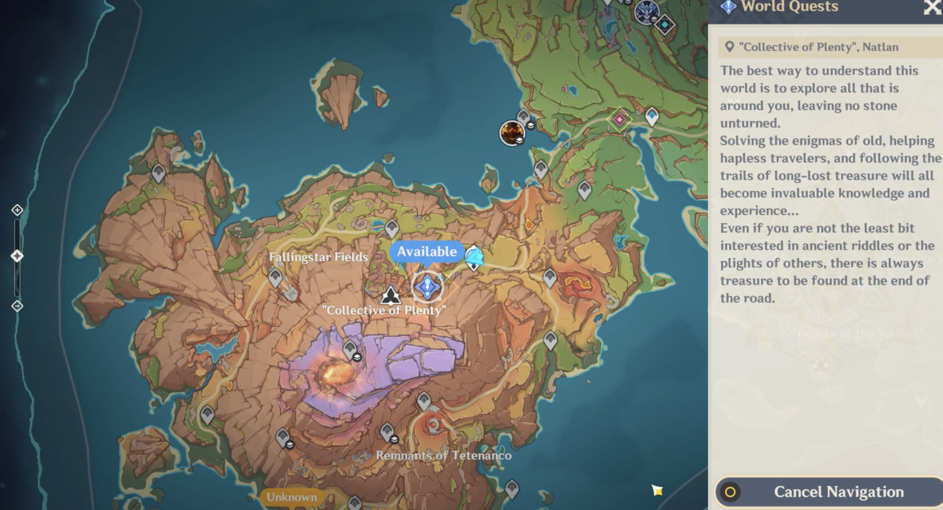 Genshin Impact | Natlan World Quest List - GameWith