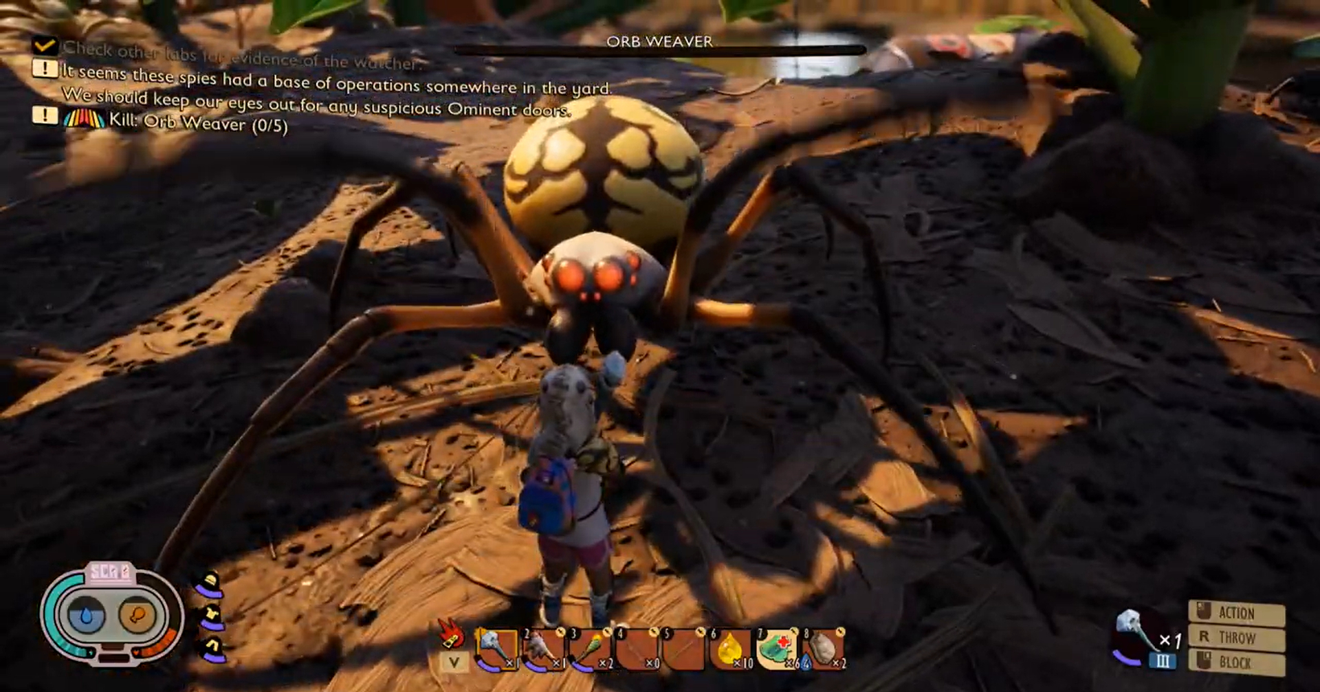 Orb Weaver - How To Kill & Location | Grounded - GameWith