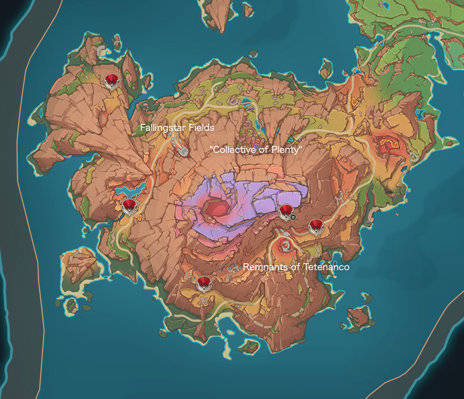 Genshin Impact | Furnace Shell Mountain Weasel Location & Drops - GameWith