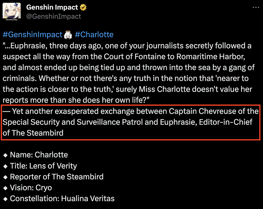 Genshin | Chevreuse - Who Is She? & Element | Genshin Impact - GameWith