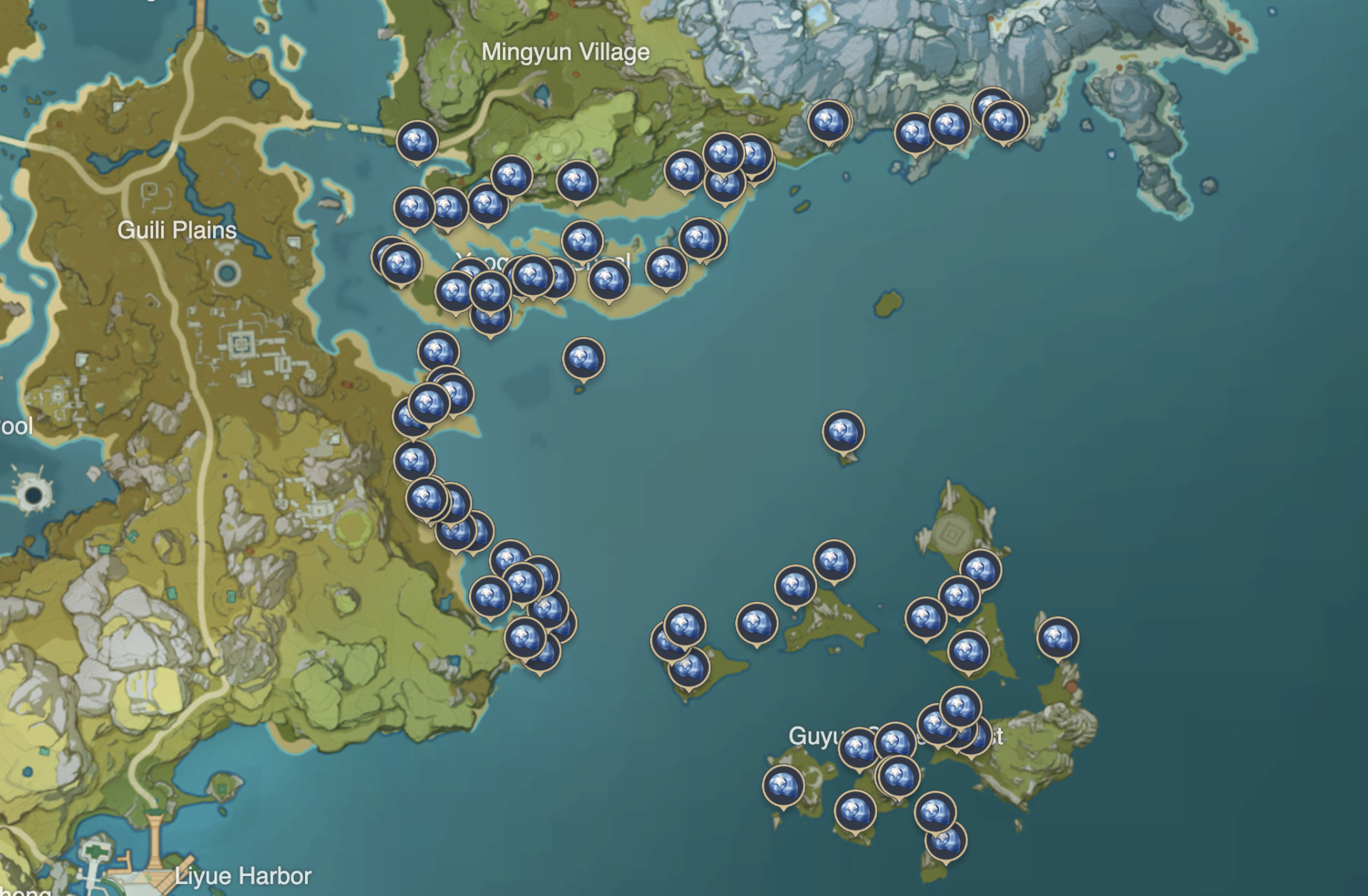 Genshin Impact | Trillion Trinket Trawl Materials Locations Guide ...