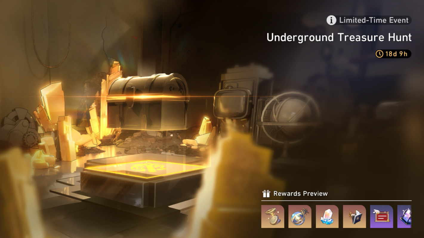 Honkai Star Rail | Time-Limited Event: Underground Treasure Hunt ...