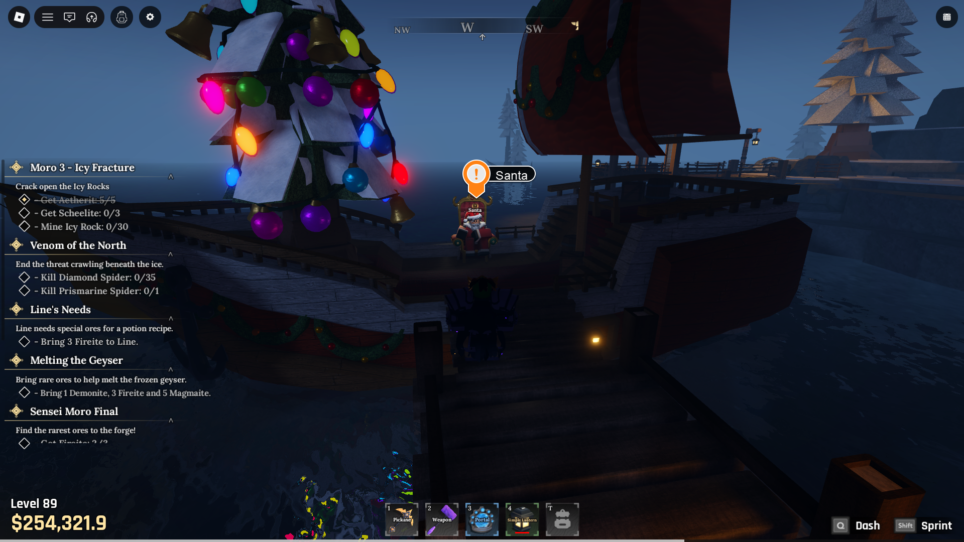 The Forge | Christmas Pickaxe Stats and Location - GameWith