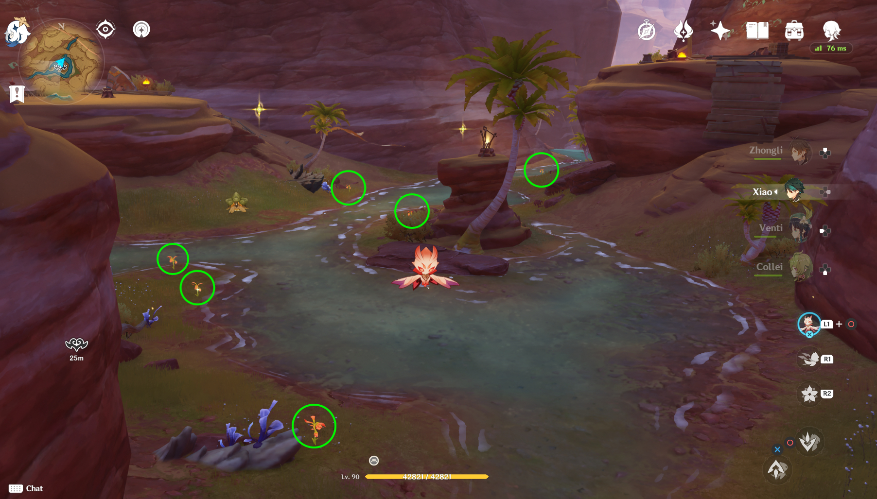 Genshin Impact | Mourning Flower Location & Farm Routes - GameWith