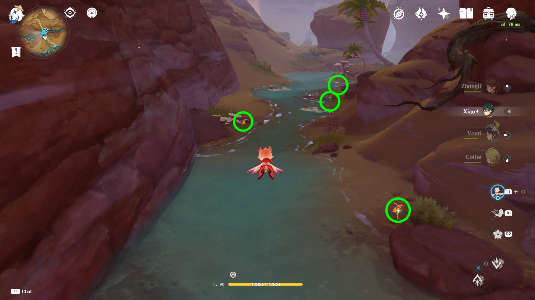 Genshin Impact | Mourning Flower Location & Farm Routes - GameWith