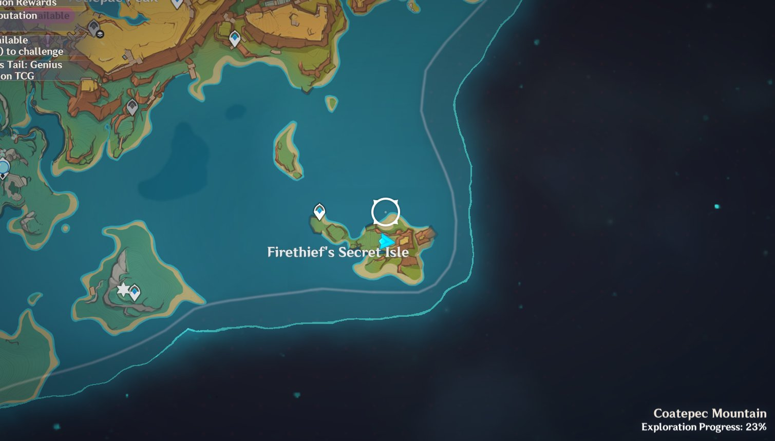 Genshin Impact | Hidden Island In Natlan (Firethief's Secret Isle ...